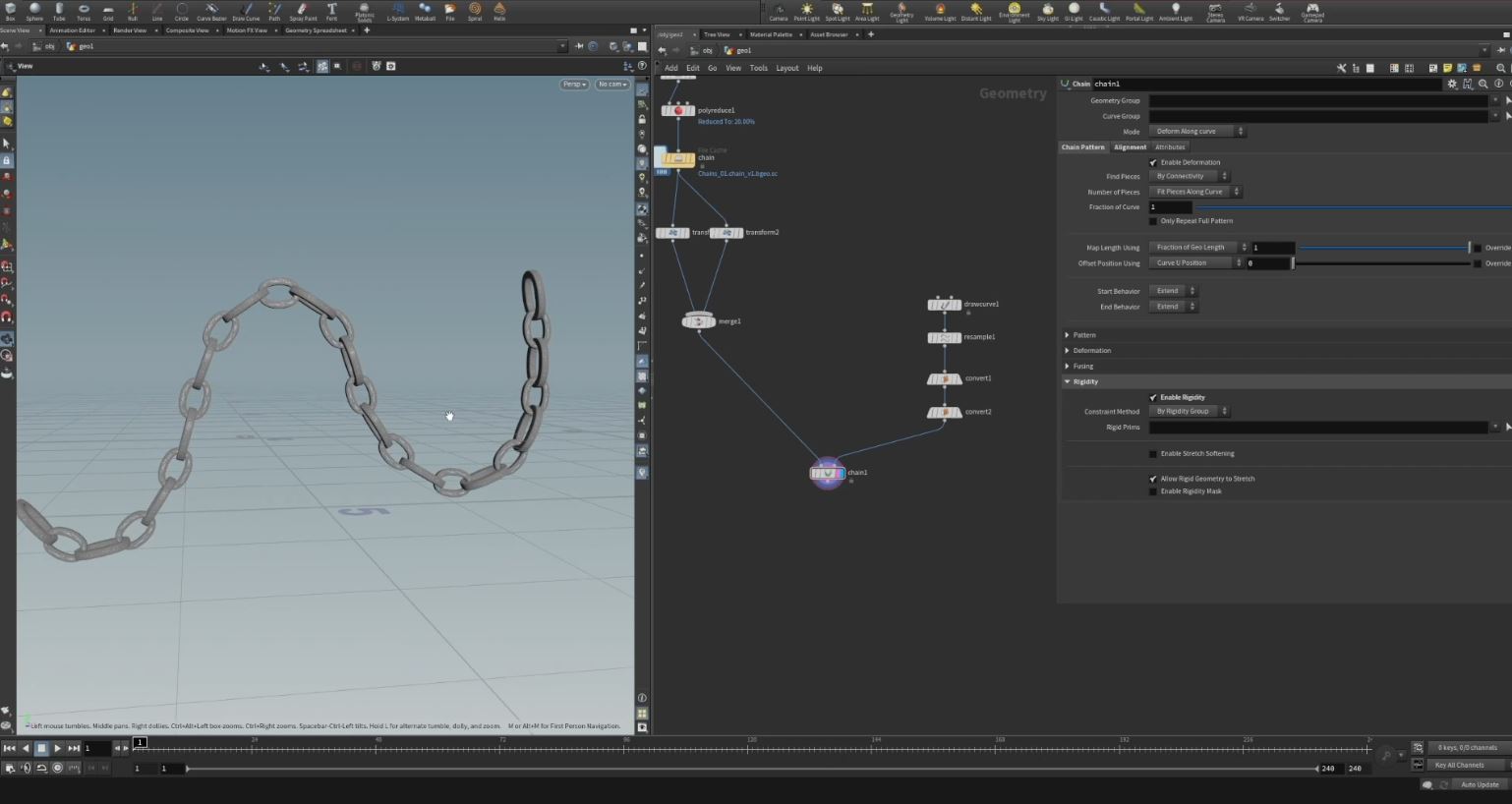 Create chains | SideFX