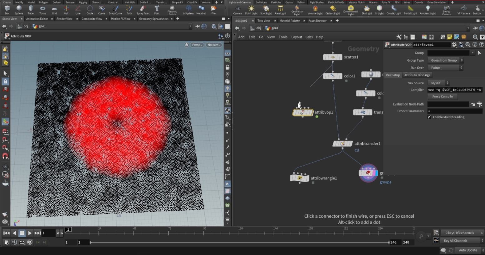 Isolate Objects By Color Sidefx
