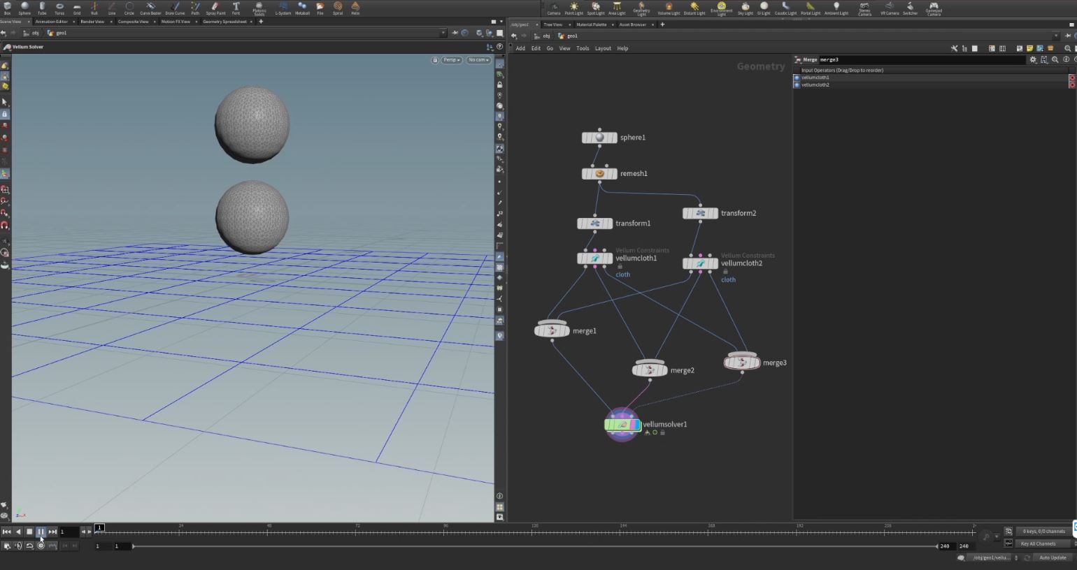 Mixing Vellum Constraints | SideFX