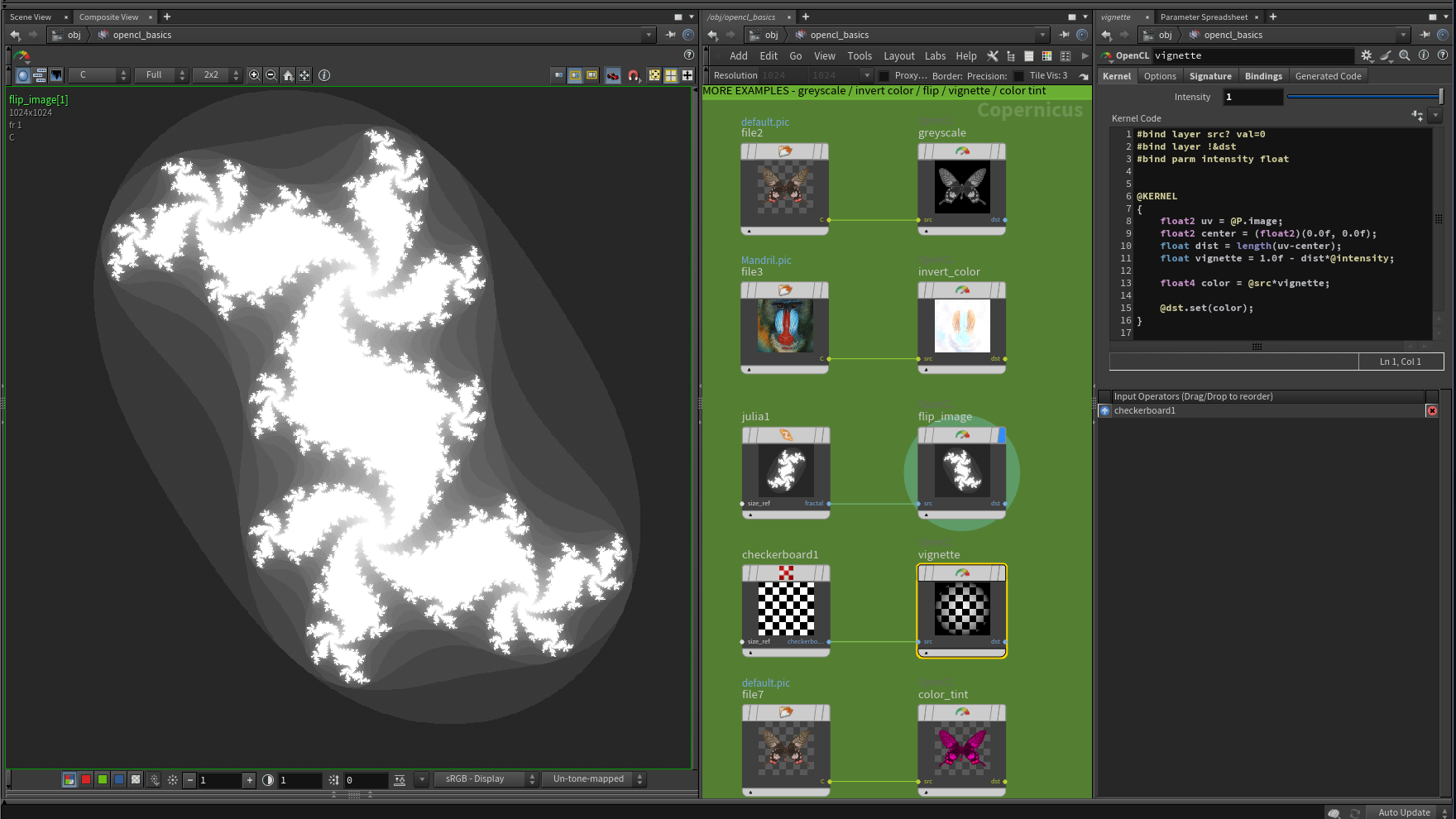 OpenCL COP for VEX Users | SideFX
