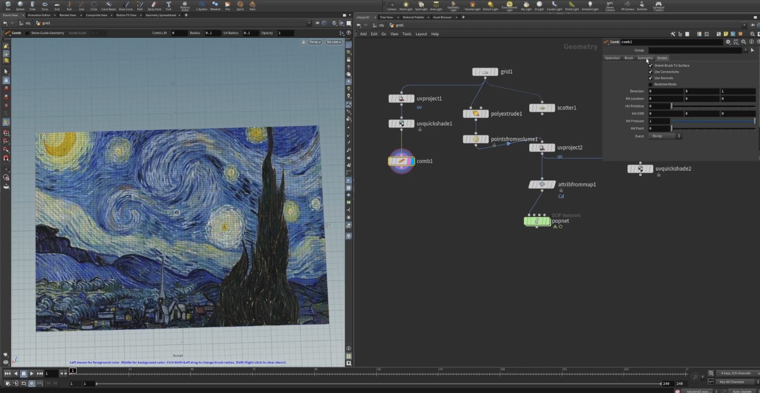 Particle Paint | SideFX