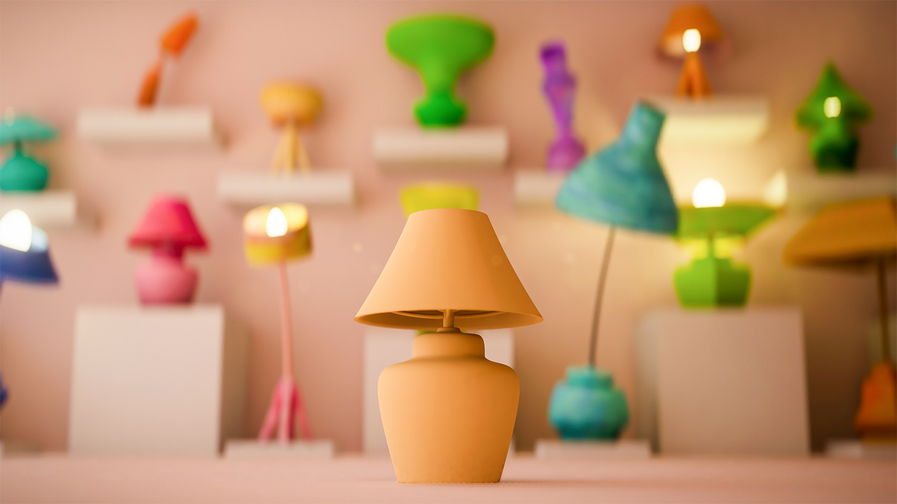 Procedural Stylized Lamp & Vertex Paint Breakdown | SideFX Procedural Stylized Lamp & Vertex Paint Breakdown | SideFX