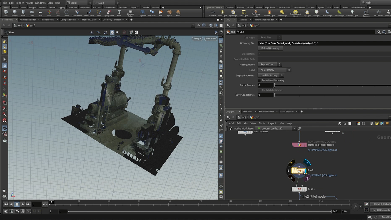 Surfacing Lidar | SideFX