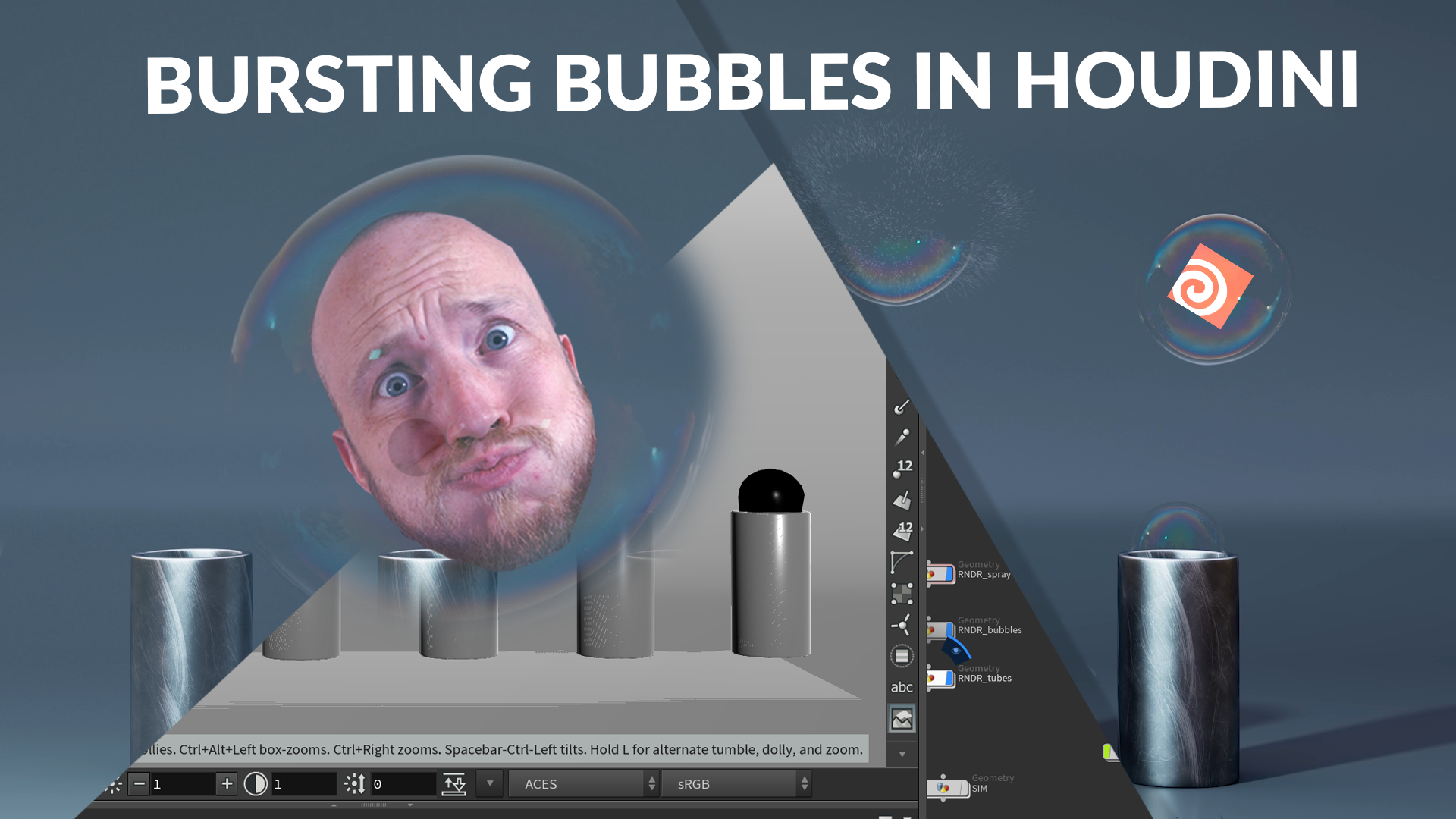 Bursting Bubbles | SideFX