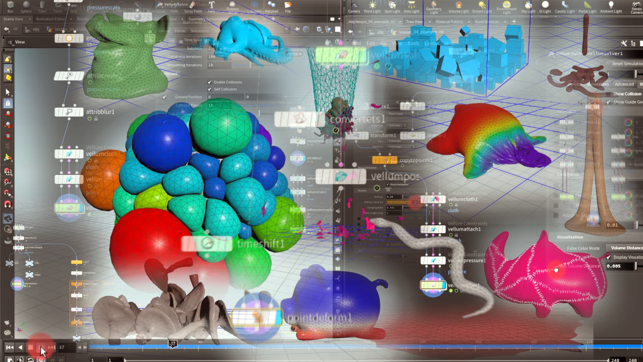Discovering Houdini Vellum 3 | SideFX Discovering Houdini Vellum 3 | SideFX