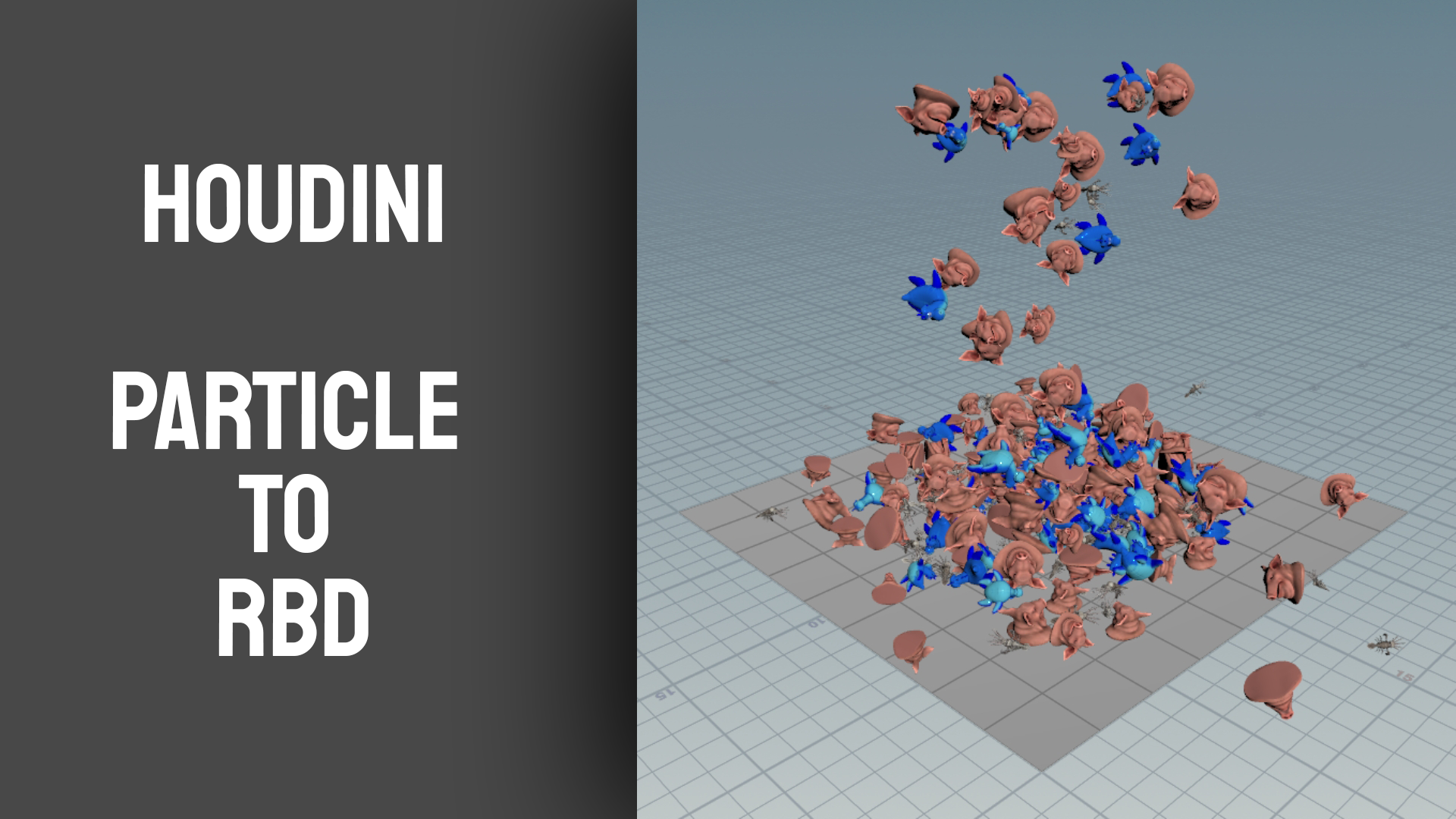 Particles to RBD | SideFX