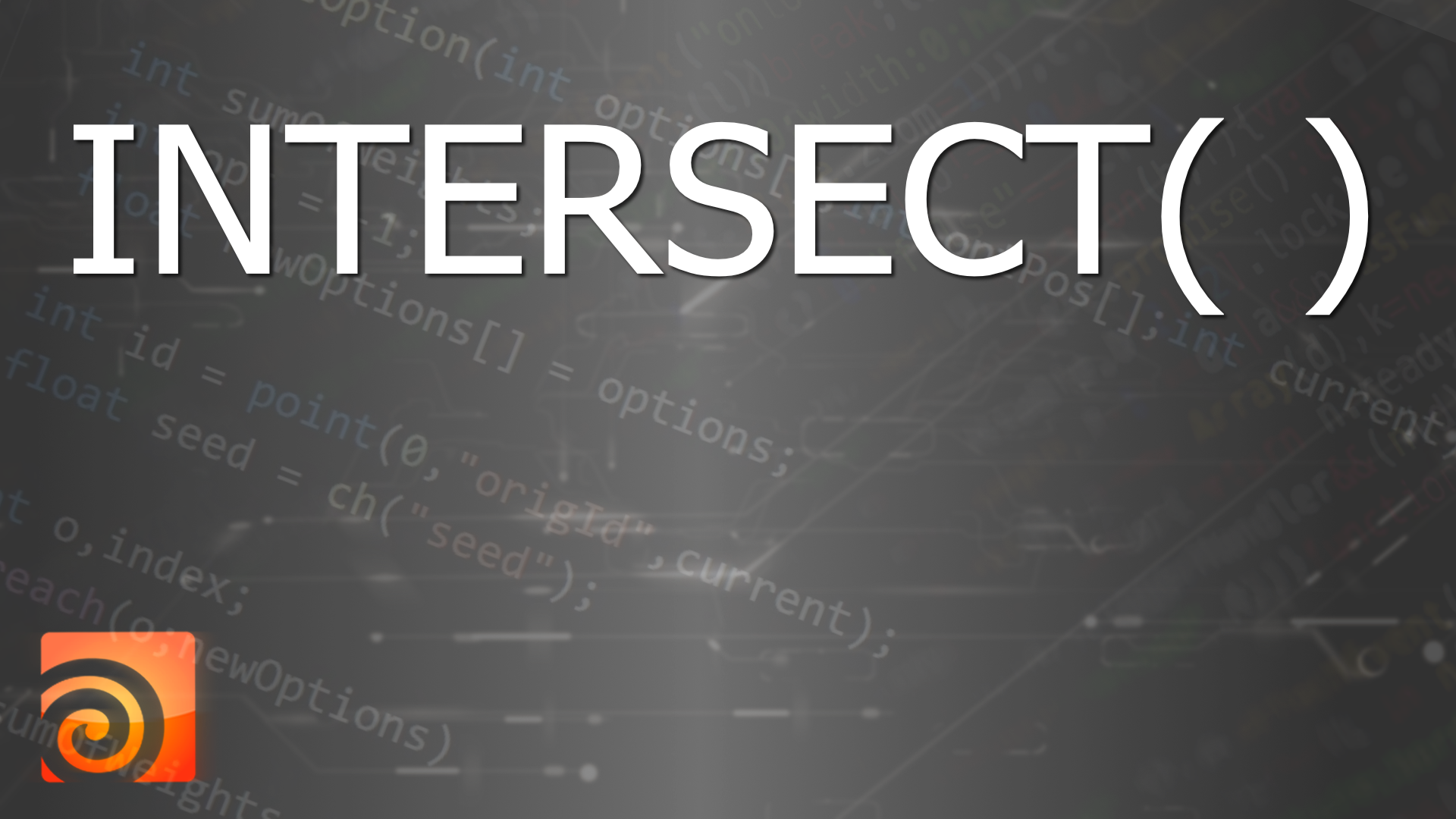 INTERSECT | Vex Functions | SideFX
