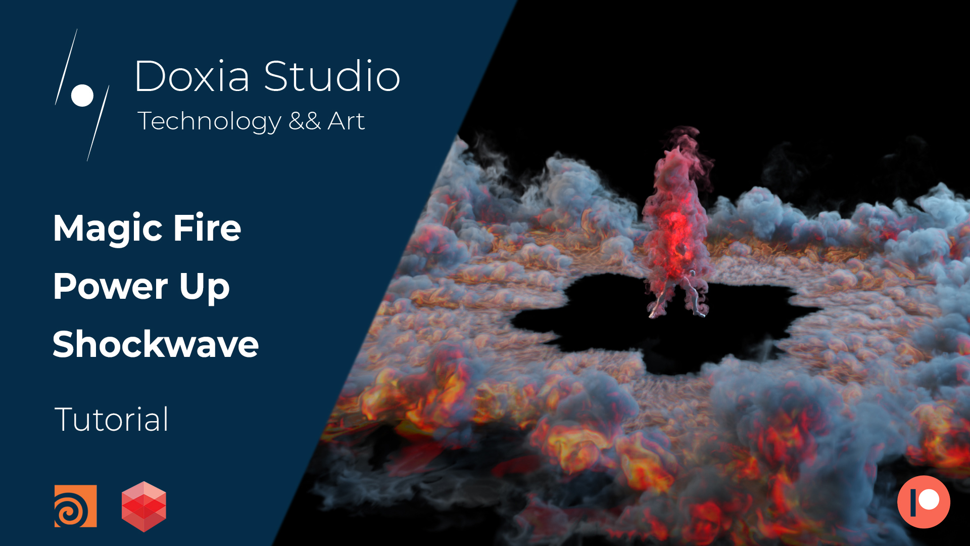 Pyro - Fire Power Up and Shockwave | SideFX