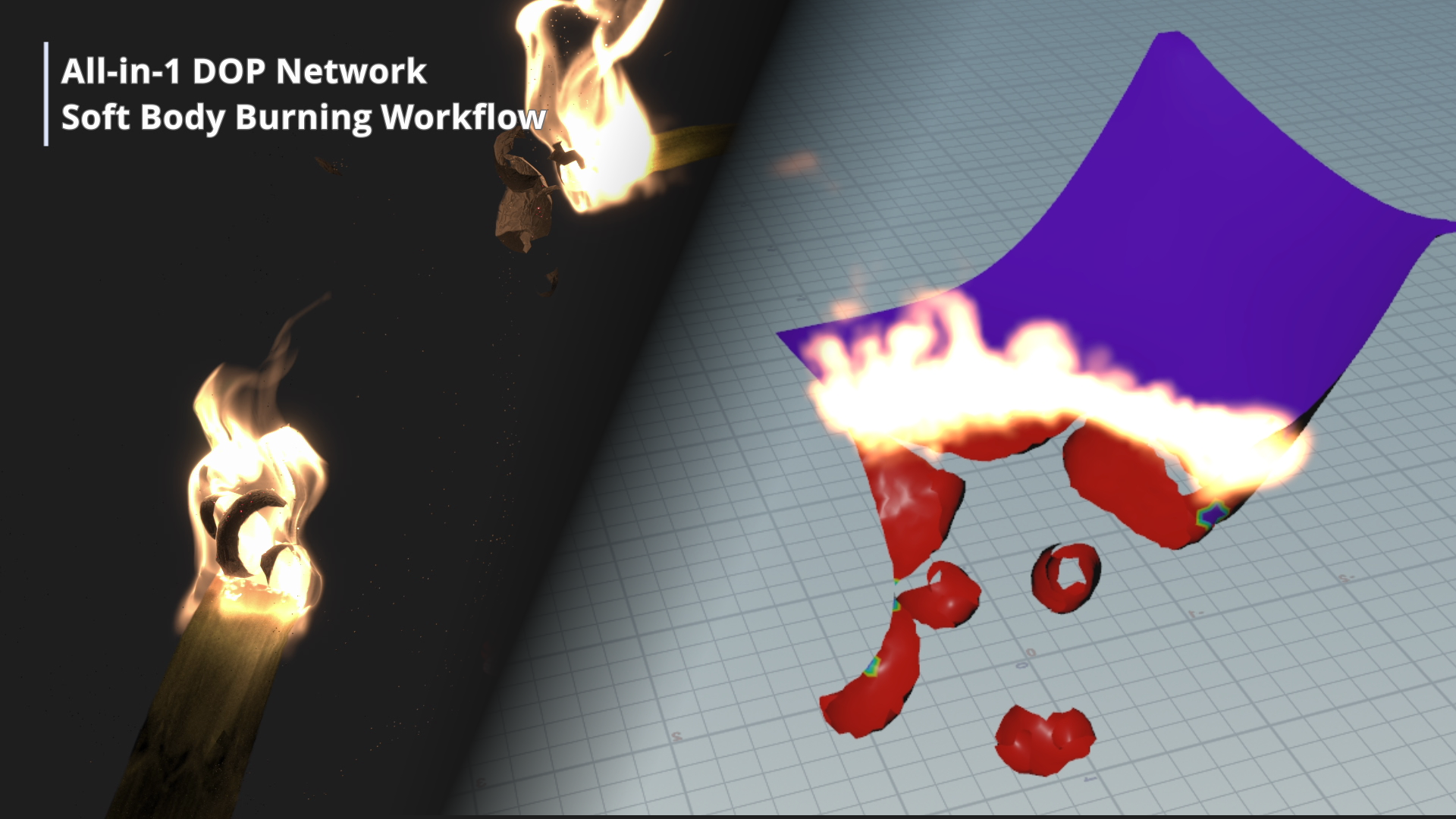 Soft Body Burning FX | SideFX
