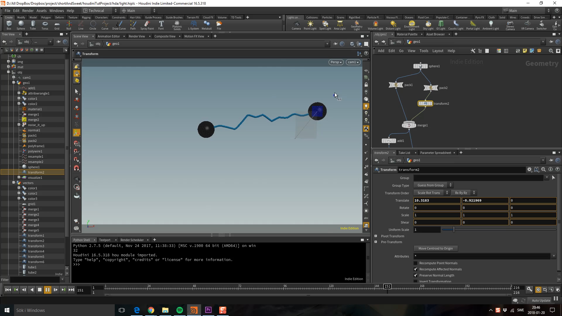 Create an Electric Thingie Rig | SideFX