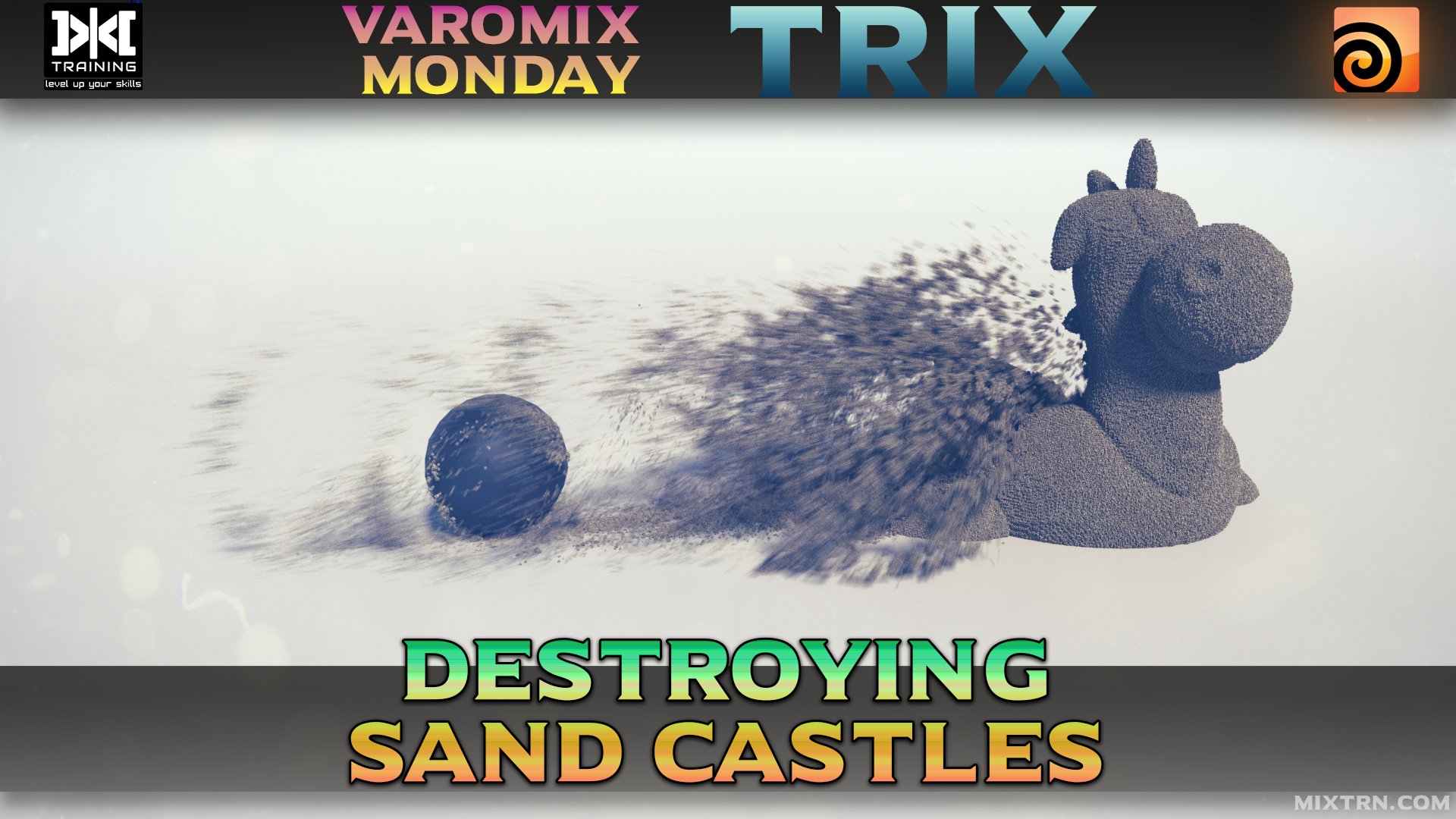 Destroying Sand Castles | SideFX