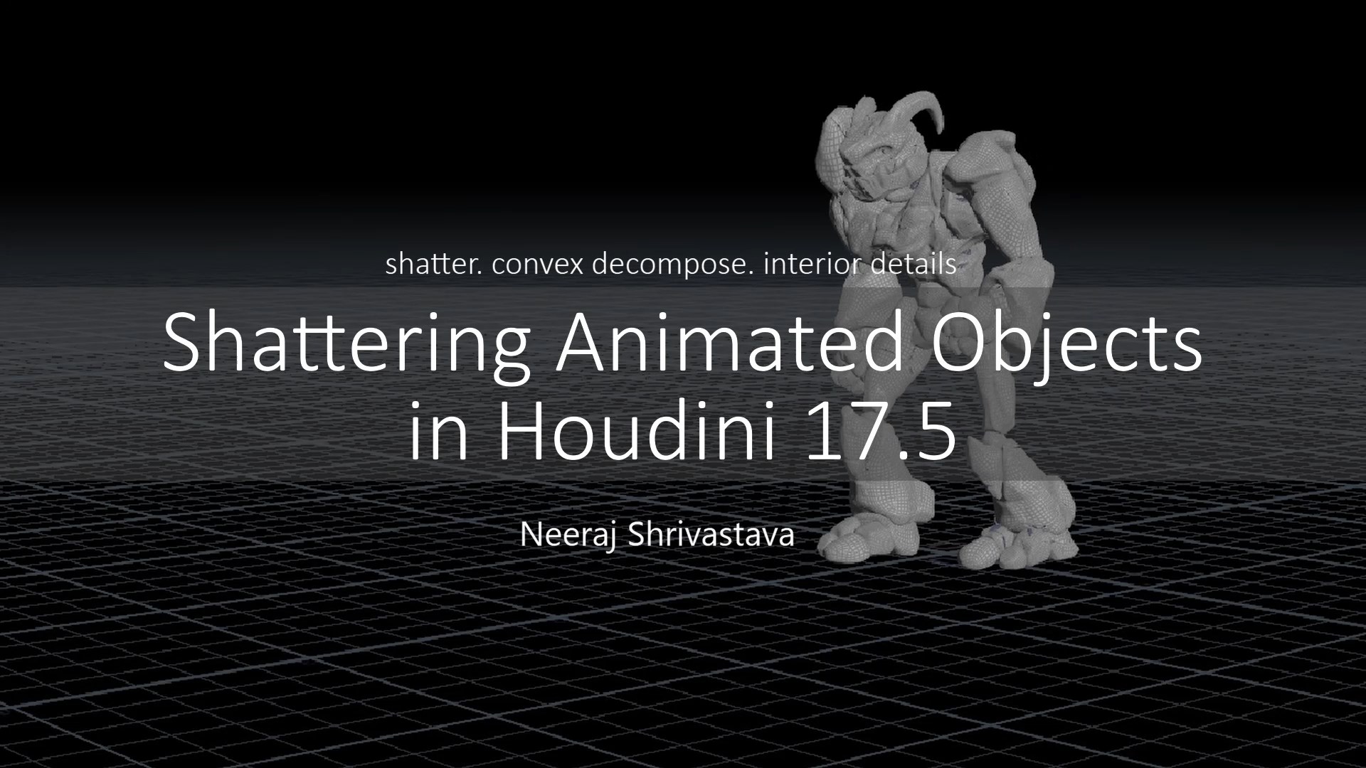 Fracturing Animated Objects Sidefx 2546