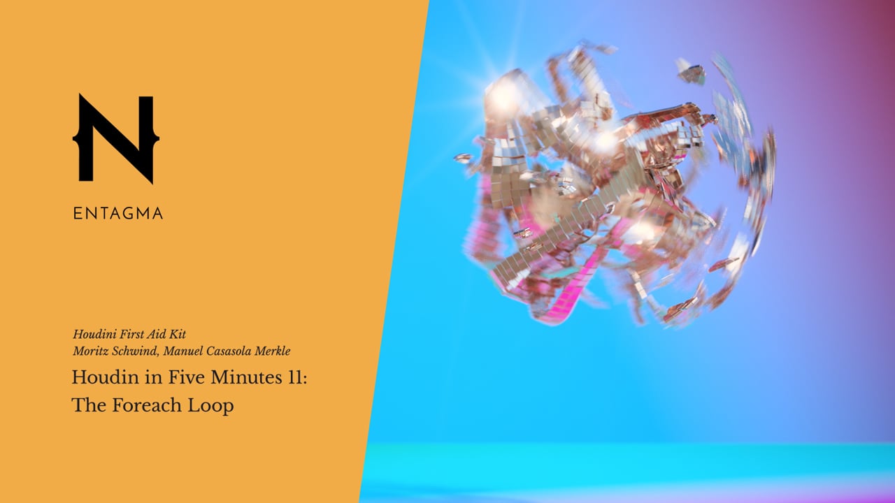 5分 で Houdini 11 | Foreach ループ | SideFX