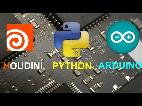 Houdini 13 Parameters control by Arduino HC-SR04 Ultrasonic Sensor | SideFX