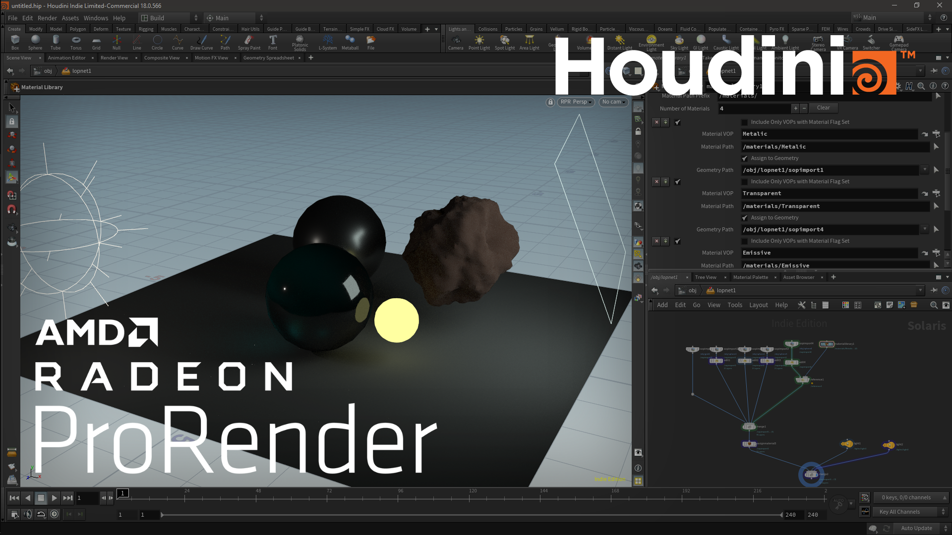 Installing The ProRender Plug-in | Windows | SideFX