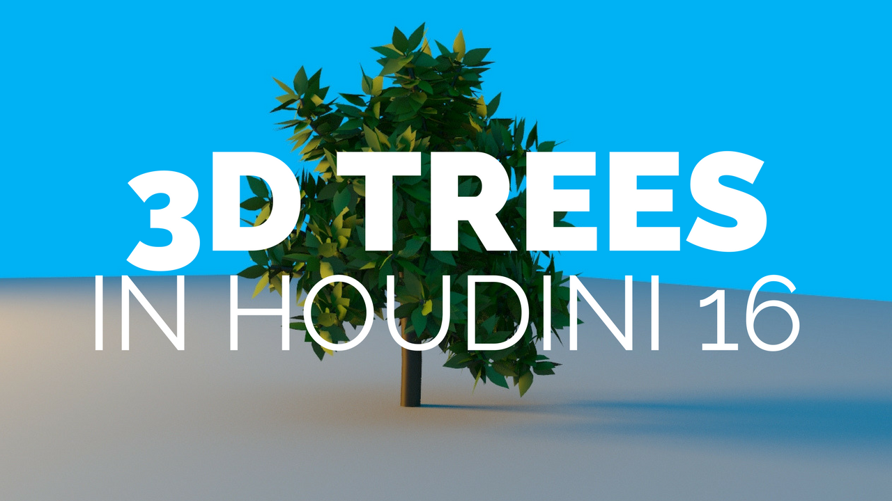 How to Generate Procedural 3D Tree Models | SideFX