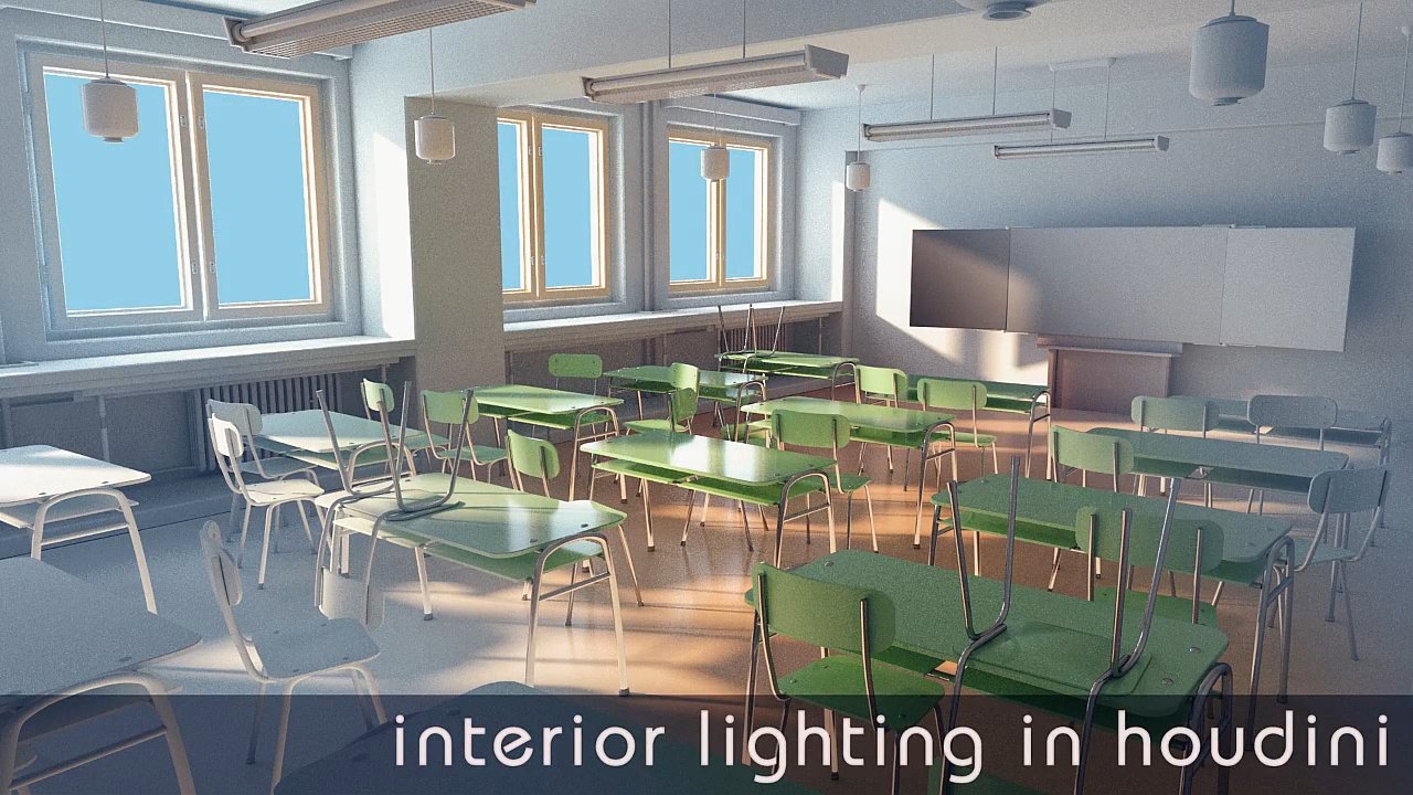 Interior Rendering in Houdini | SideFX