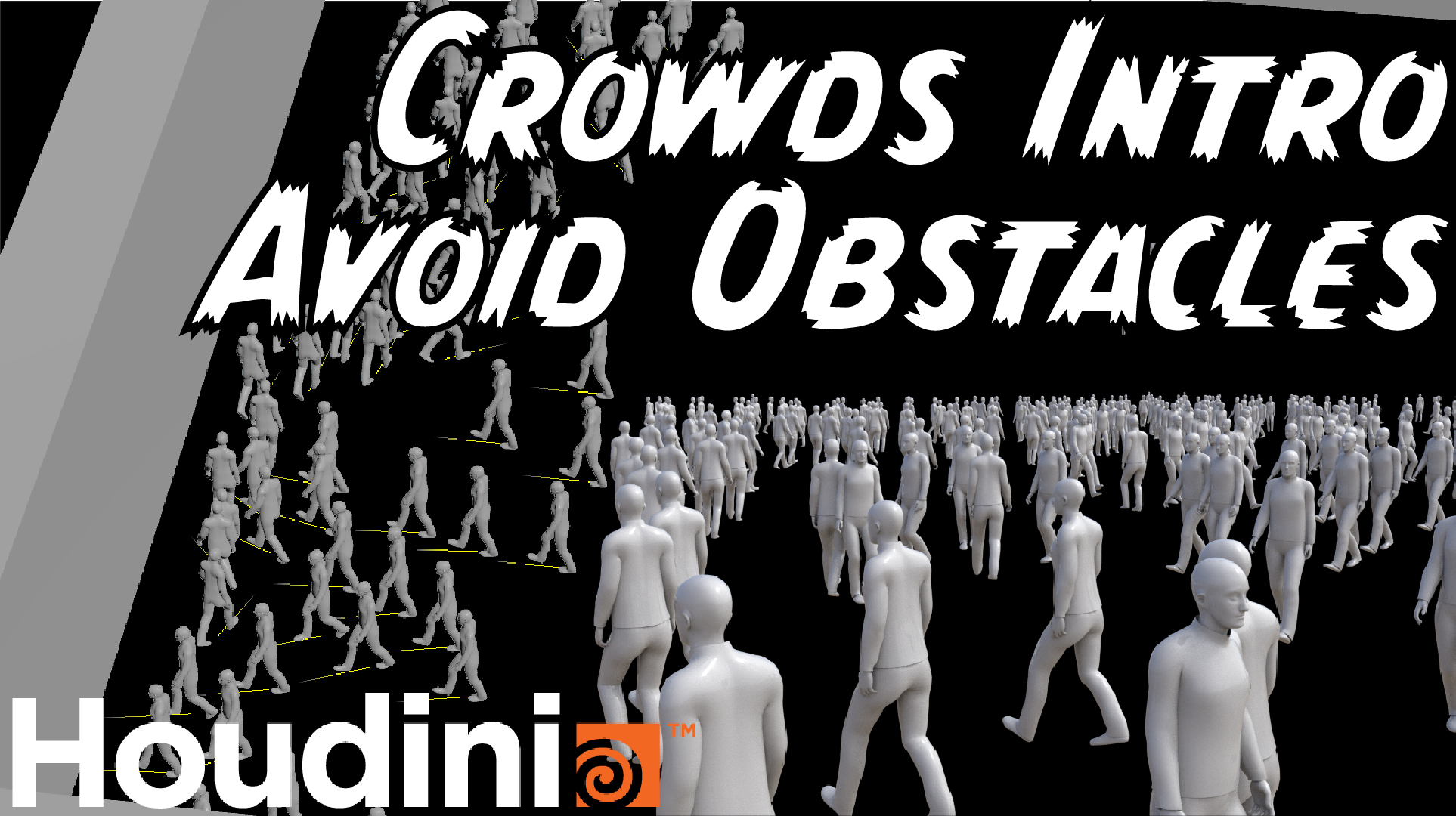 Introduction to Crowds | Avoiding Obstacles | SideFX