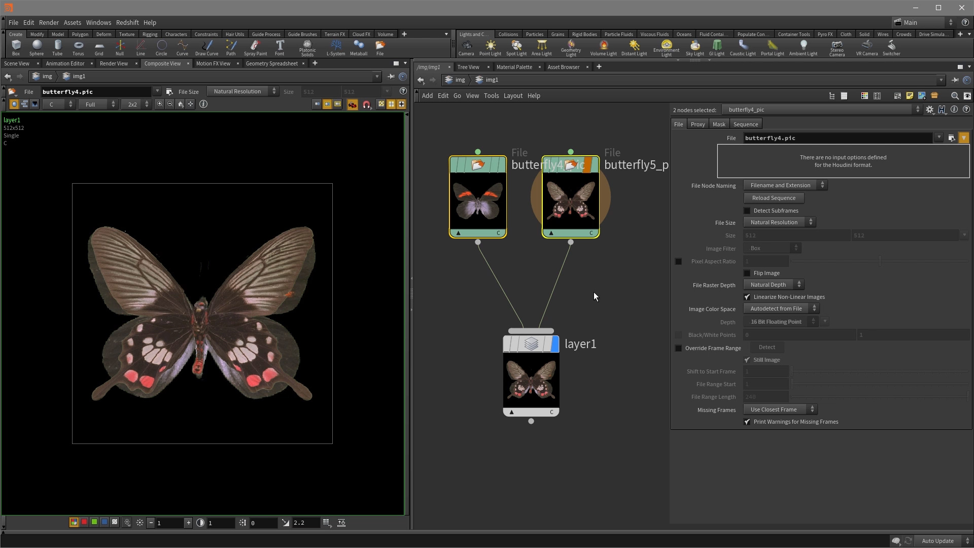 Network Editor | Compositing Thumbnails | SideFX