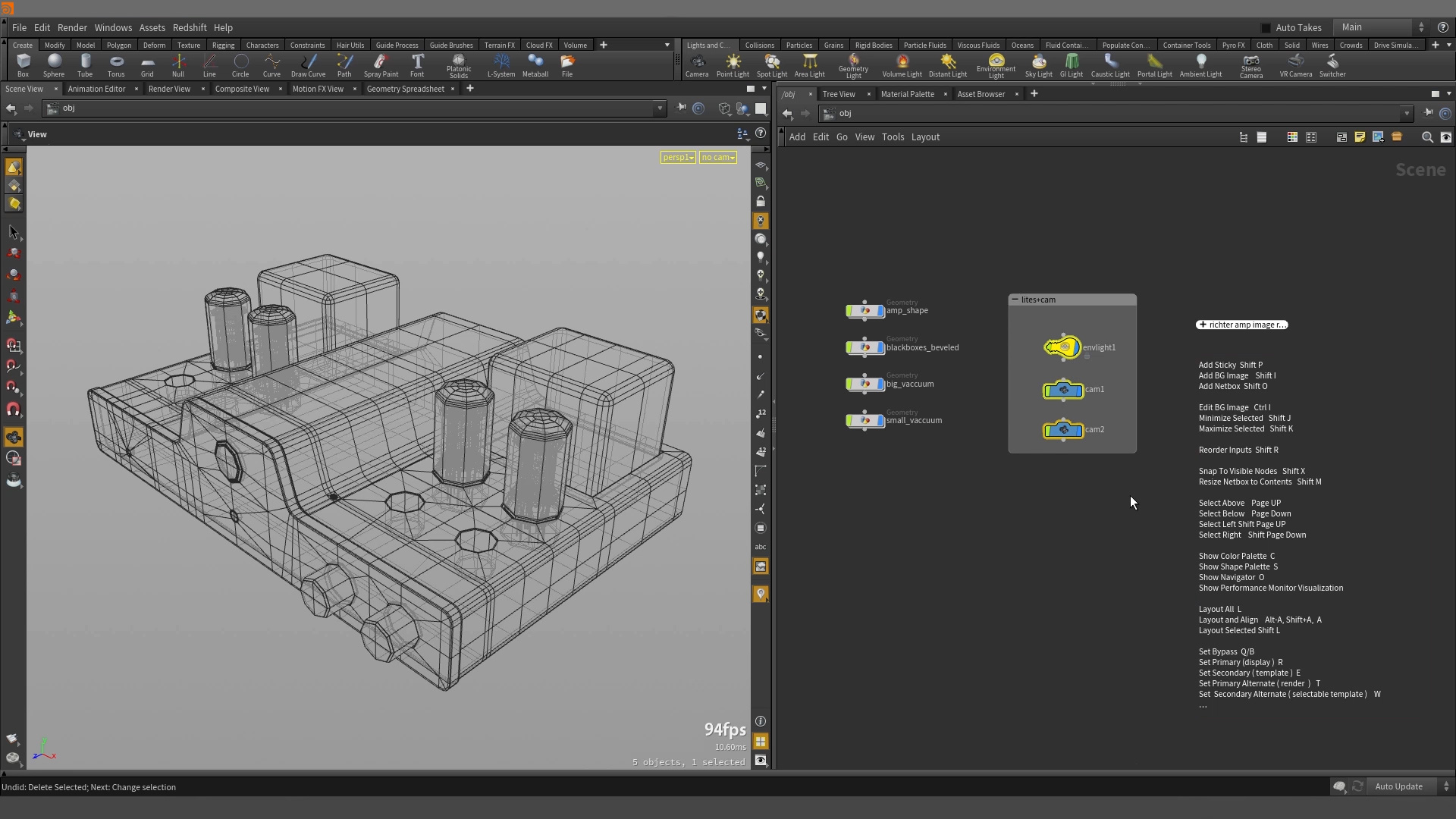 Network Editor | Sticky, Network Boxes and Backgrounds | SideFX