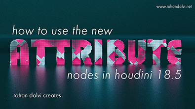 New Attribute Nodes in H18.5 | SideFX