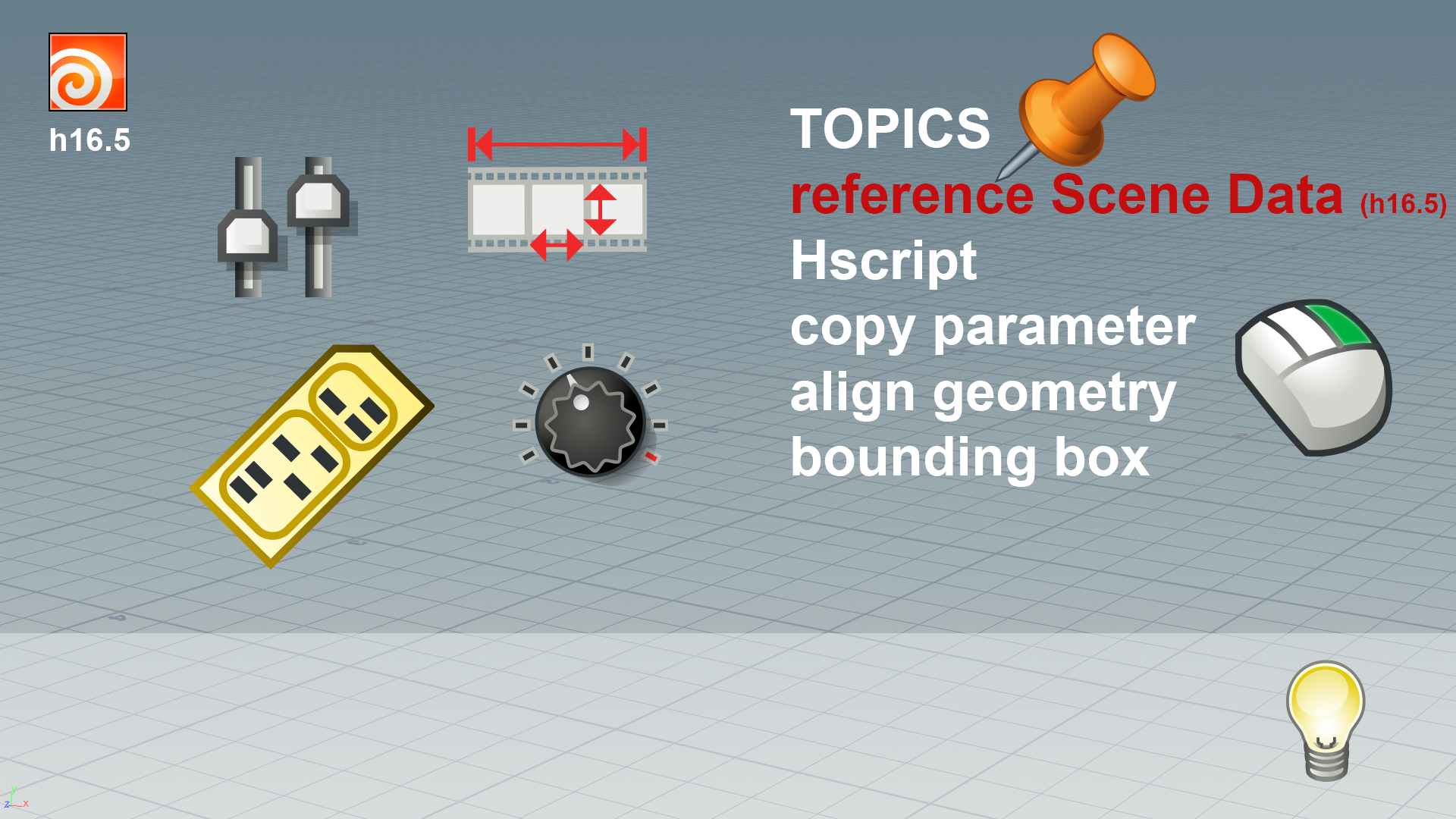 Parameter Reference To Align Geometry Sidefx