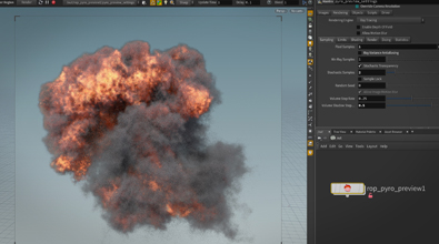Game Tools | Preview Render Settings for Pyro | SideFX