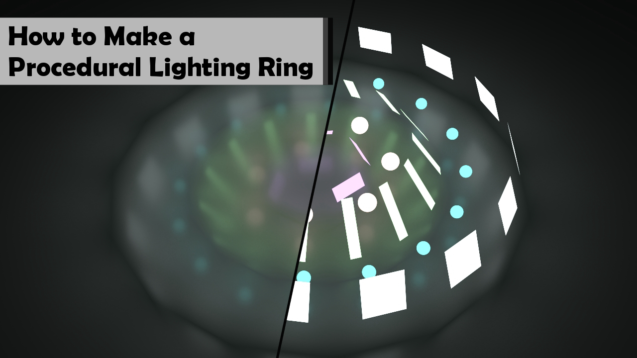 Procedural Lighting Ring Sidefx