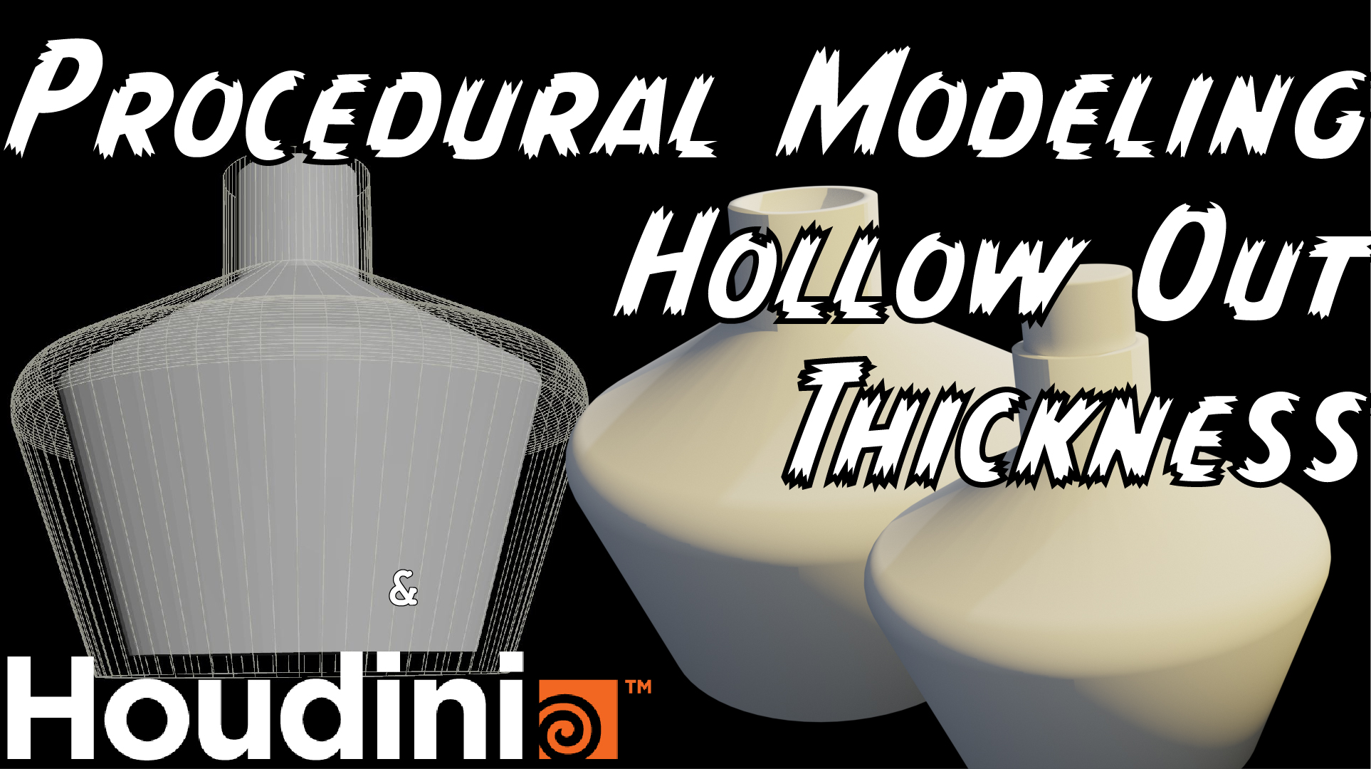 Hollow Objects with Thickness | SideFX