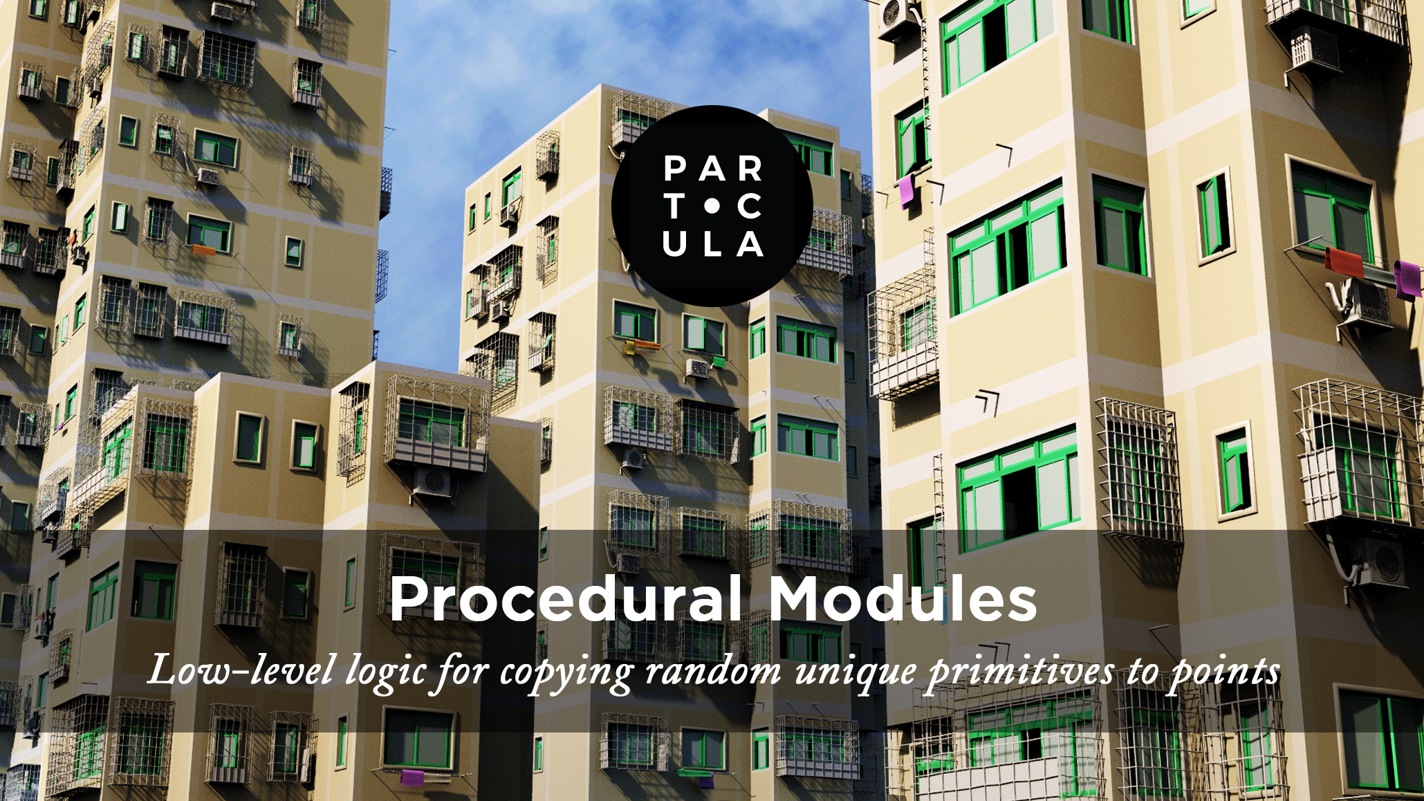 Procedural Modules Sidefx