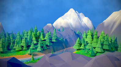 Lowpoly Terrain | SideFX
