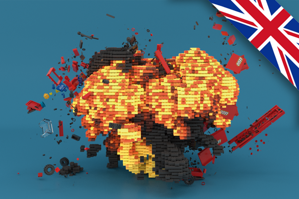 Pyro Explosion to Lego | SideFX