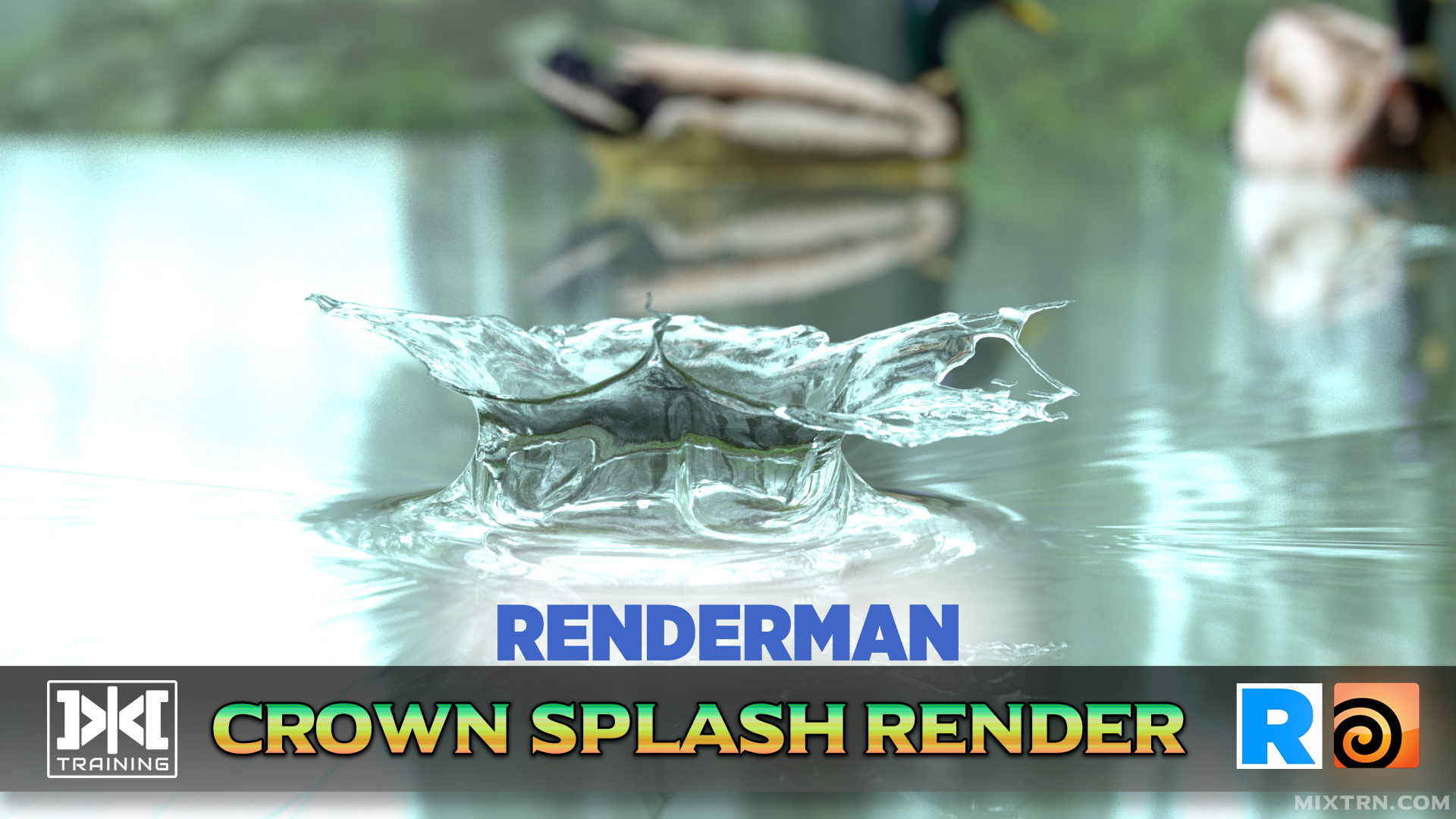 Renderman - Rendering A Crown Splash | SideFX