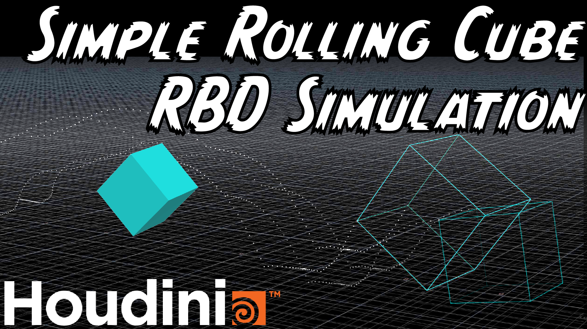 Simple Rolling Cube Simulation | SideFX