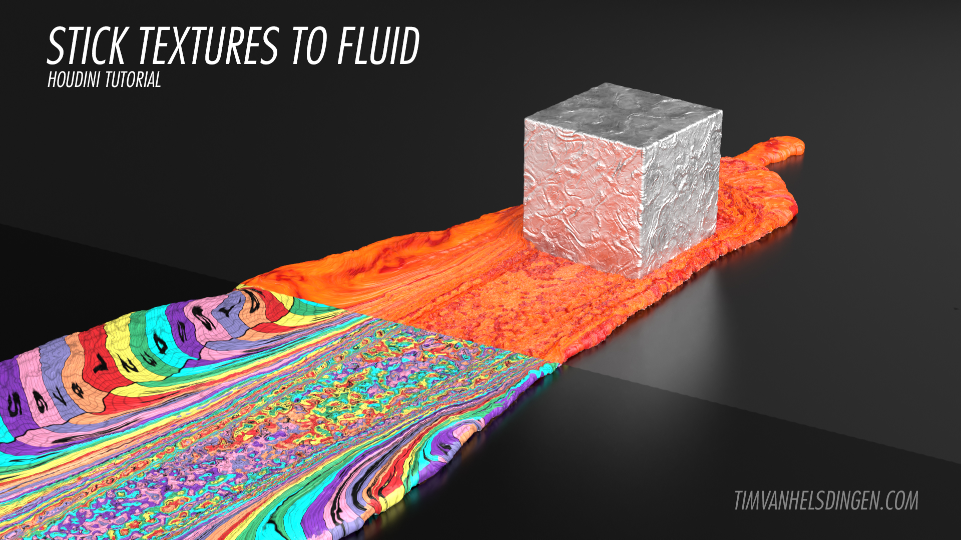 Stick textures to Fluids | SideFX