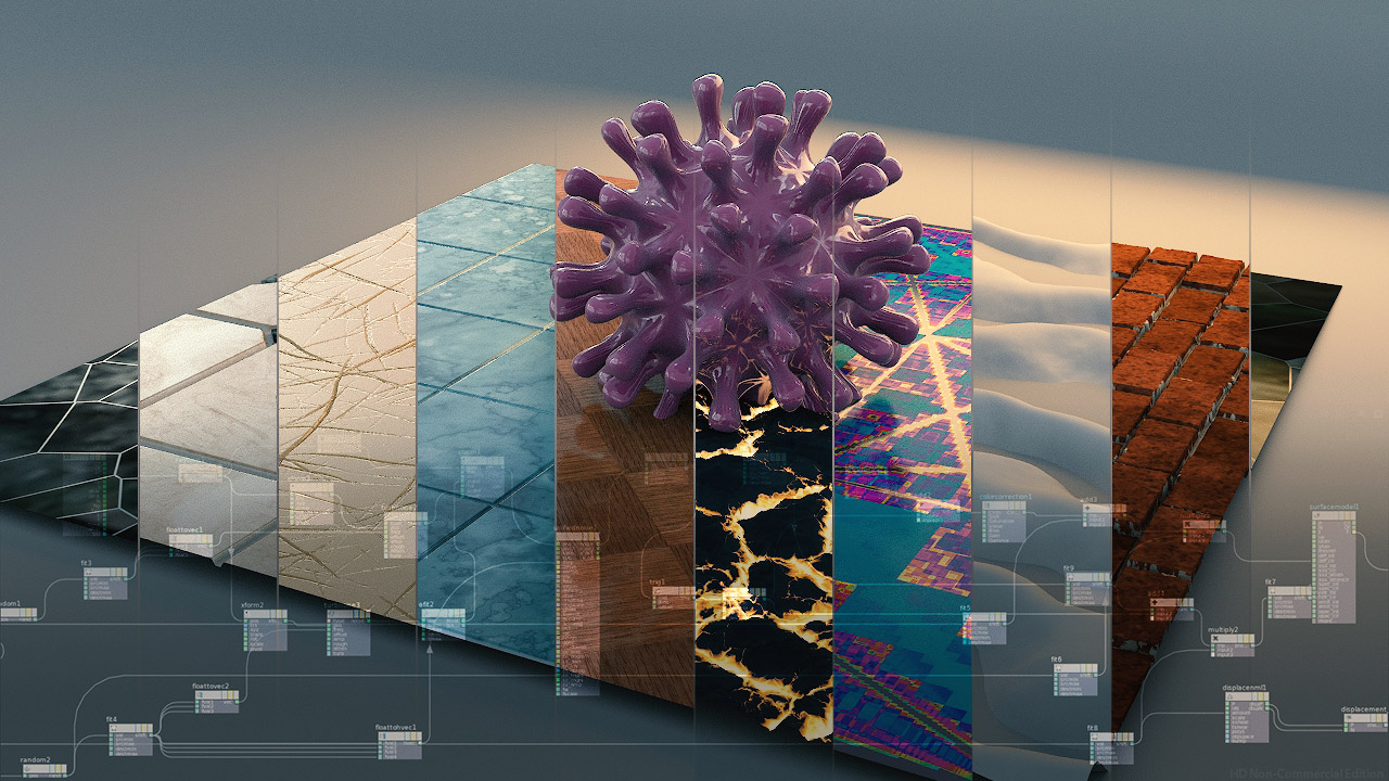 Texture building in Houdini - Trailer | SideFX