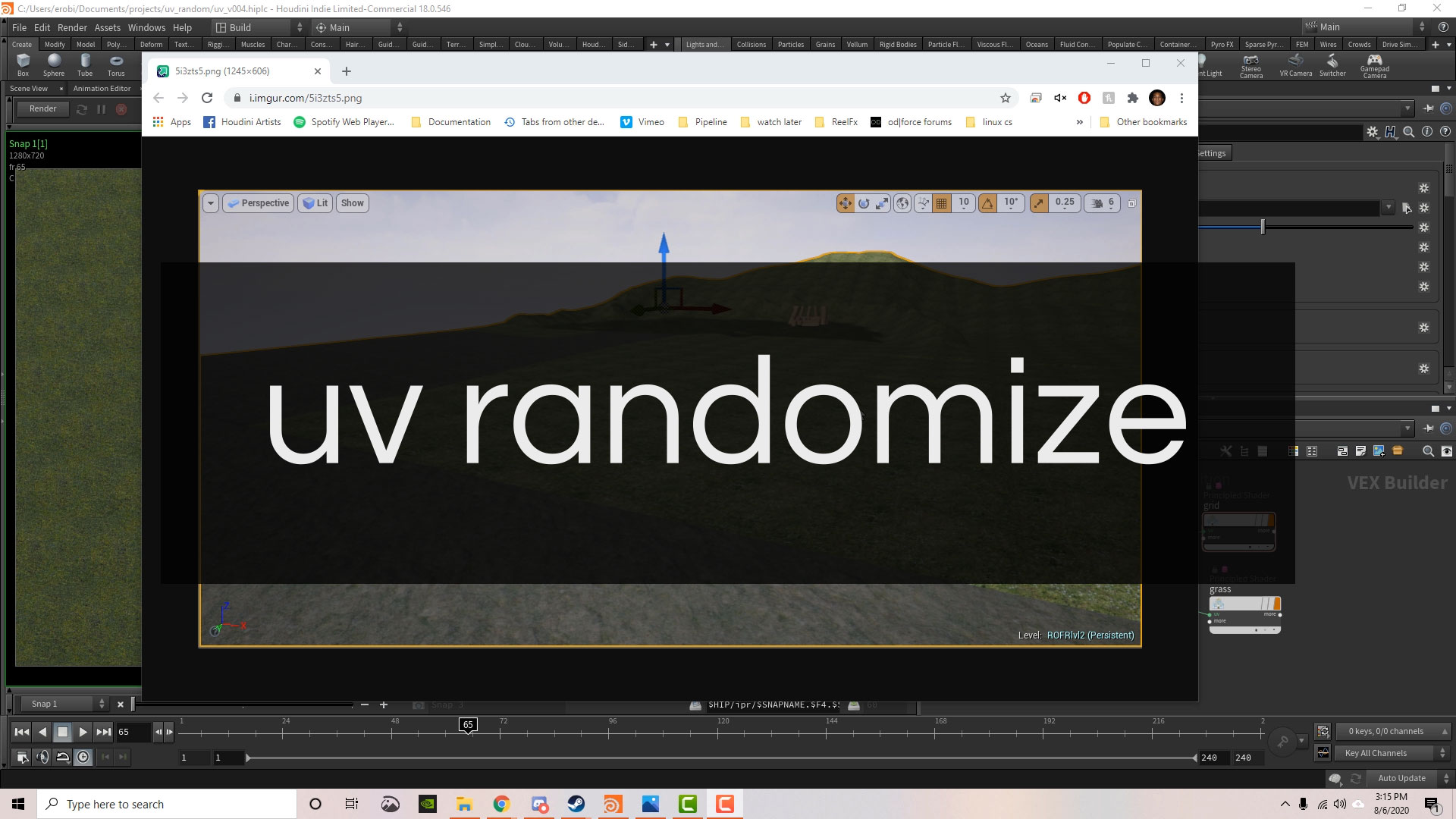 Tiling Textures with Random UV's | SideFX