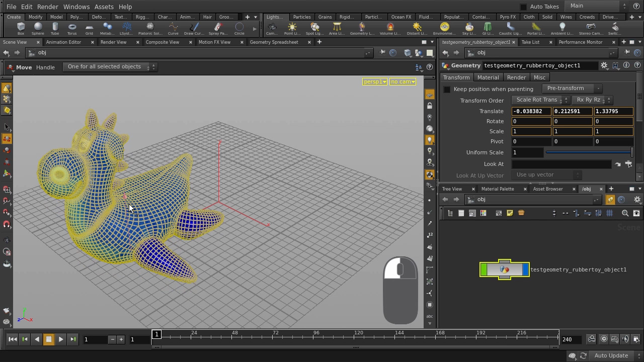 Transform Objects | SideFX