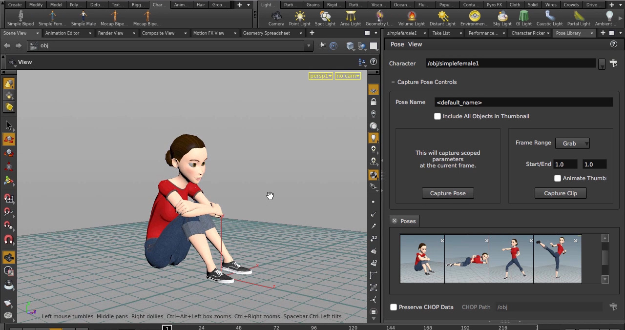 Character Picker and Pose Library | SideFX